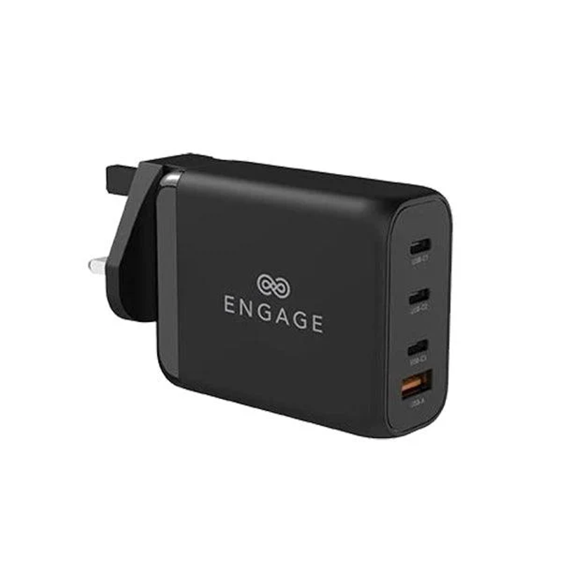 Buy Engage, GaN Charger/Adapter (200W) – Black Online in Be3ah Kuwait