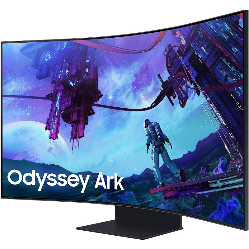 Buy Samsung, Odyssey Ark 2nd Gen Curved UHD Gaming Monitor, 55" Online ...