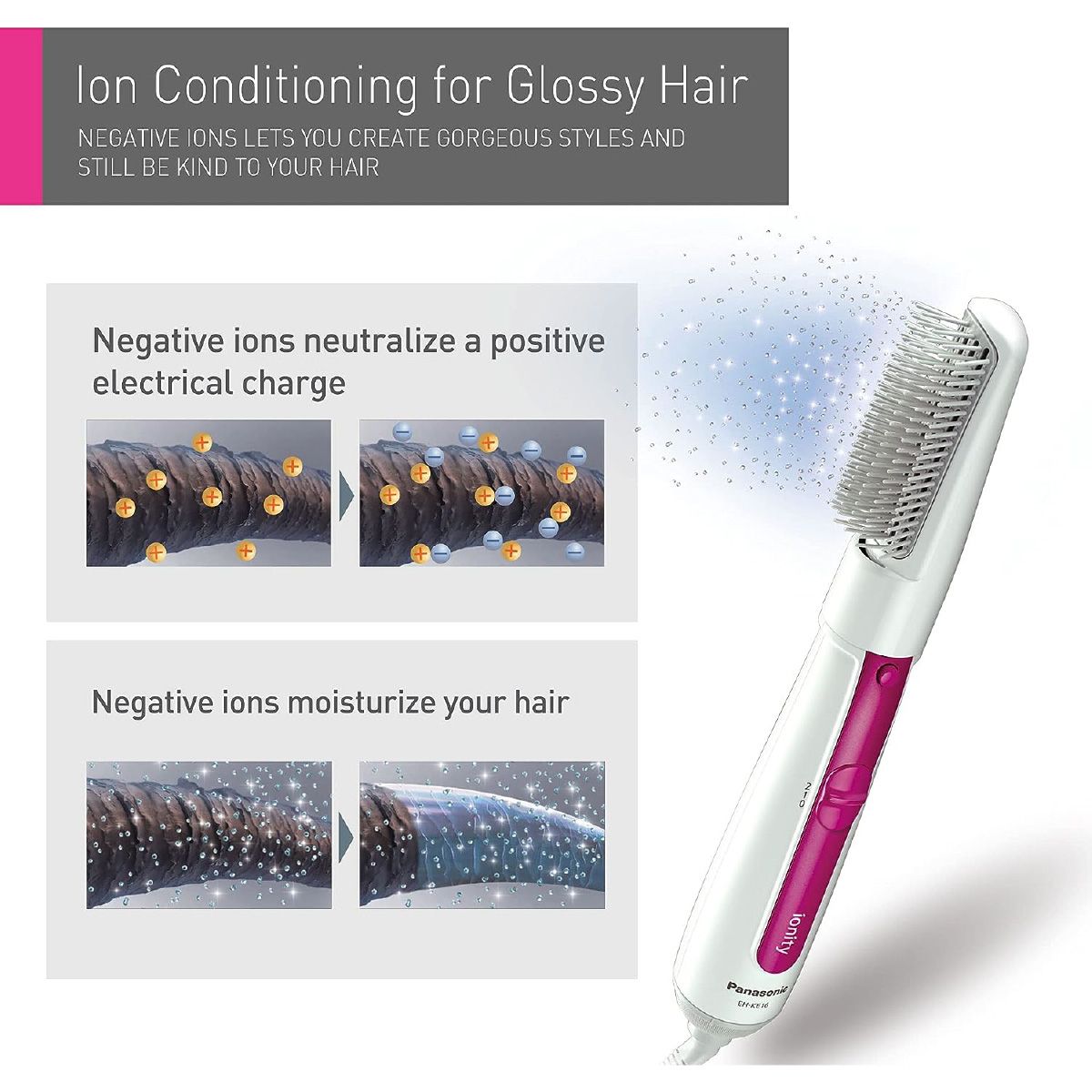 Buy Panasonic Ionity Hair Styler 1 Attach Online in Be3ah Kuwait